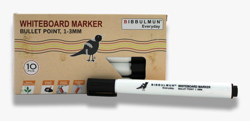 Whiteboard Marker Bullet Point Black 12-pack, HD Png Download ...