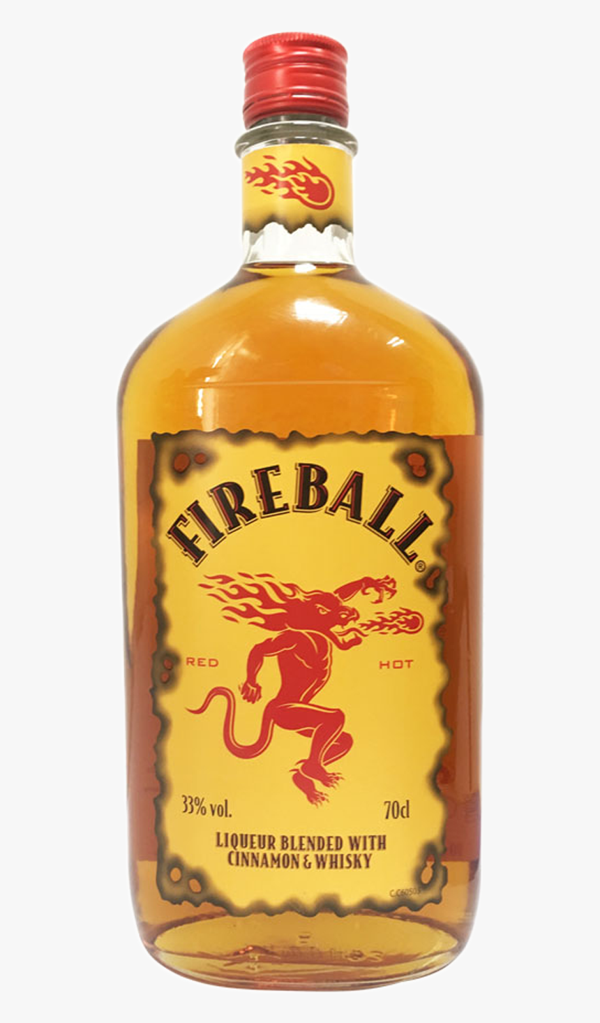Fireball Cinnamon Whisky 70cl, HD Png Download , Transparent Png Image ...