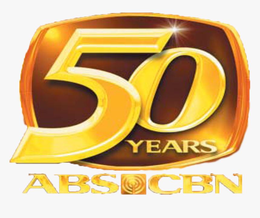50 Years Abs Cbn 3d Logo , Png Download, Transparent Png , Transparent ...