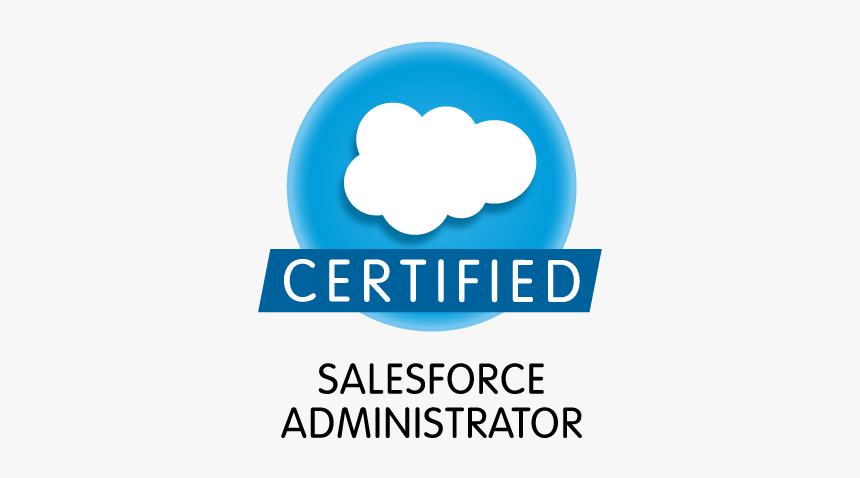 Certified Salesforce Administrator, HD Png Download , Transparent Png ...