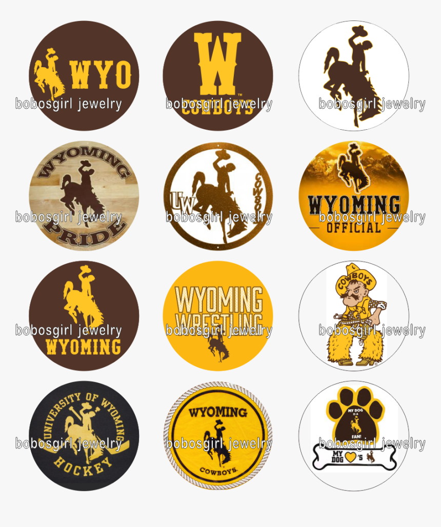 Image Result For Wyoming Cowboys Logo Font, HD Png Download ...