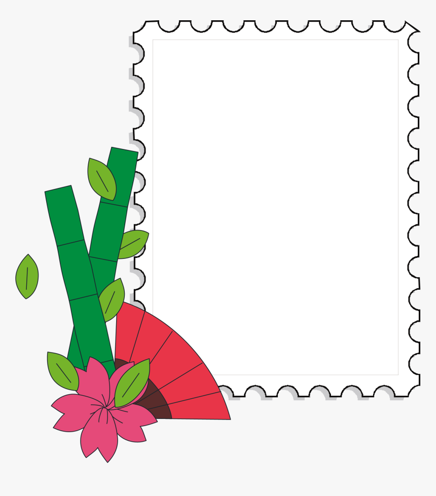 Japanese Border Clip Art, HD Png Download , Transparent Png Image - PNGitem