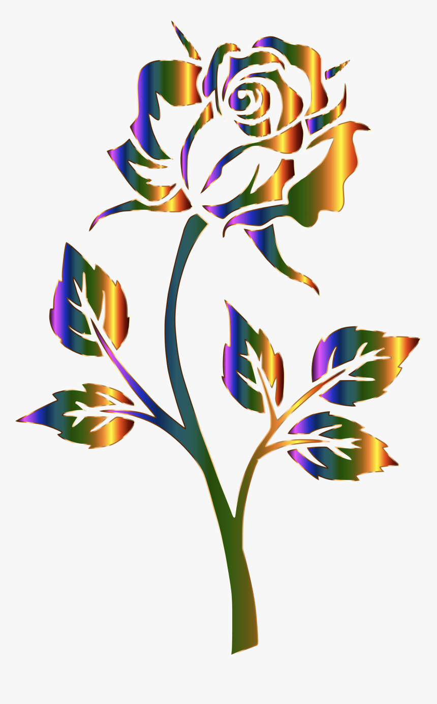 Flower Image Outline Png , Png Download, Transparent Png , Transparent ...