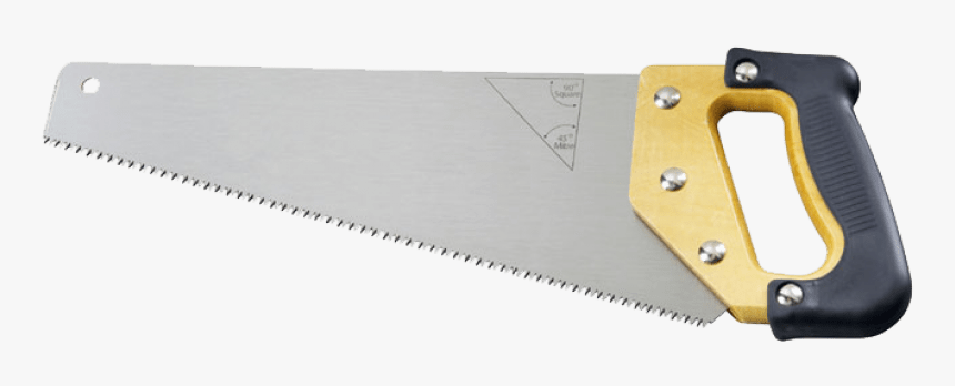 Hand Saw Transparent Background Png, Png Download , Transparent Png ...