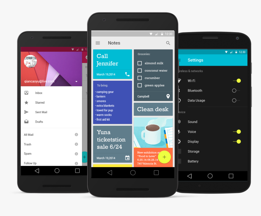 Android Phones, HD Png Download , Transparent Png Image - PNGitem