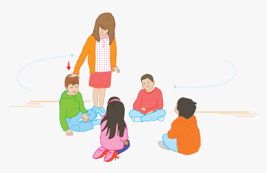 Kids Playing Duck Duck Goose Game, HD Png Download , Transparent Png ...
