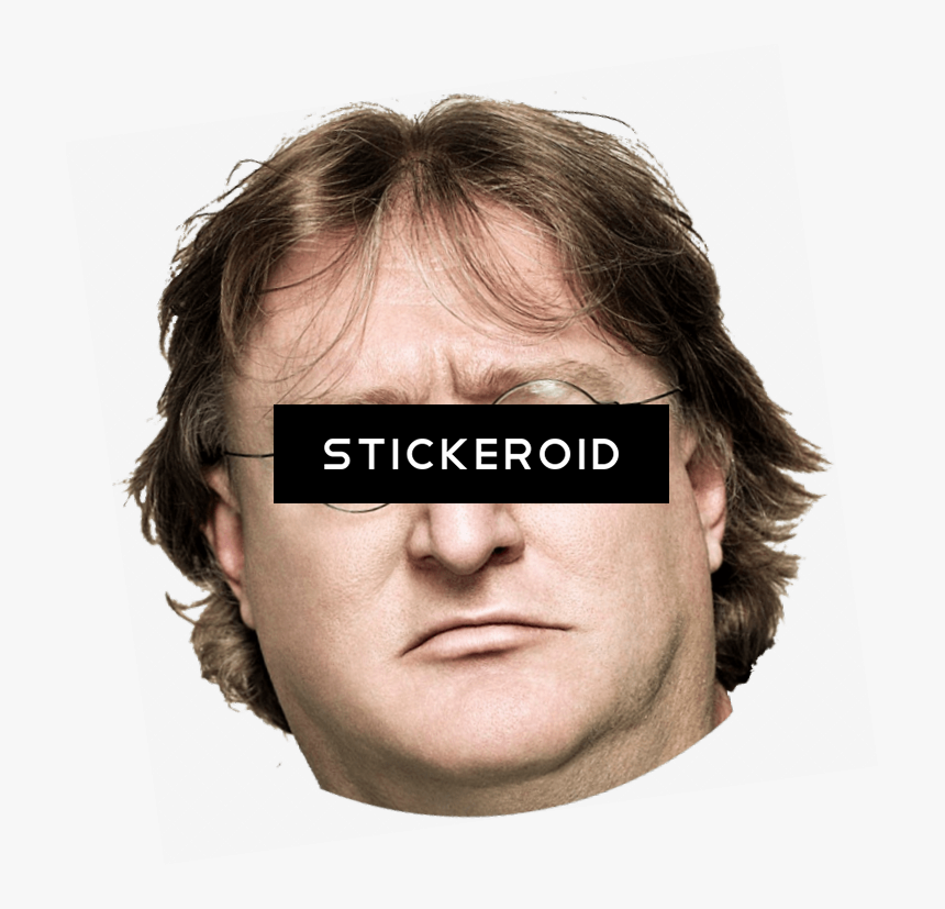 Gaben Serious Stare, HD Png Download , Transparent Png Image - PNGitem