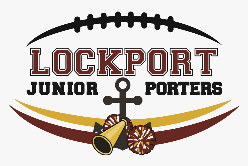 Ljp Lockport Jr Porters Youth Football & Cheer Png, Transparent Png ...