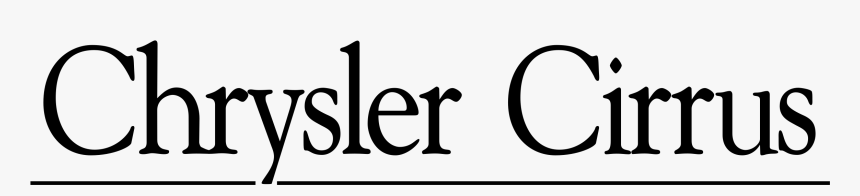 Chrysler Cirrus Logo Png Transparent, Png Download , Transparent Png ...