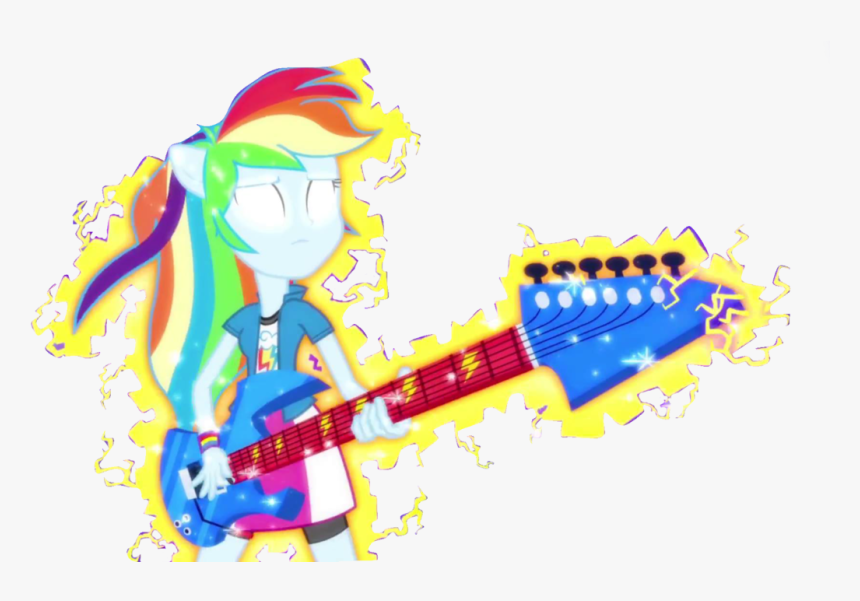 Eqg Rainbow Rocks Super Rainbow Dash Vector By Abtoons-d7dton7, HD Png ...