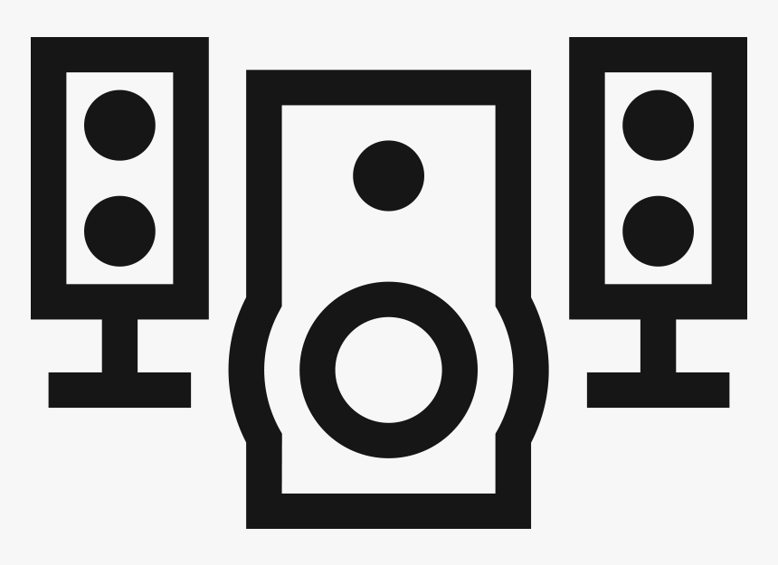 Bass Module And Speakers Icon, HD Png Download , Transparent Png Image ...