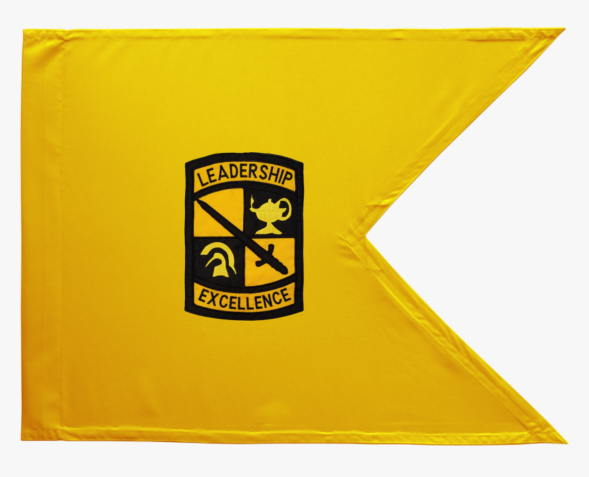 Rotc Guidon Gold Background Framed, HD Png Download , Transparent Png ...