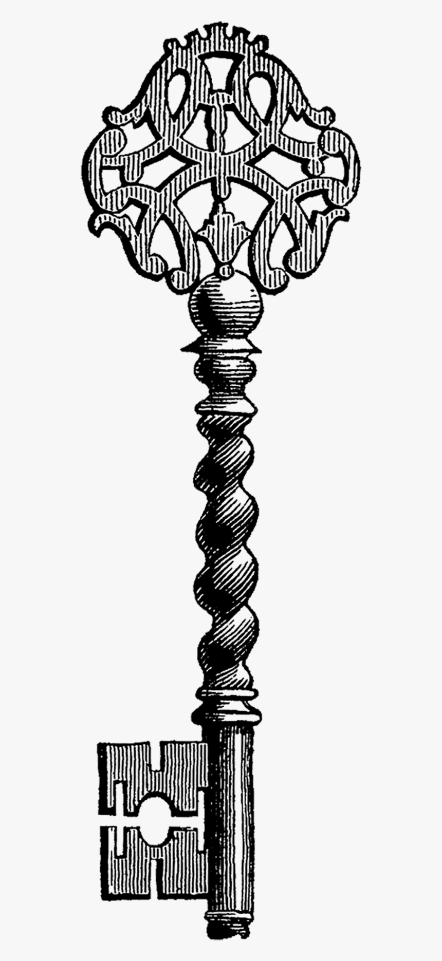 Skeleton Key Royalty-free Clip Art, HD Png Download , Transparent Png ...