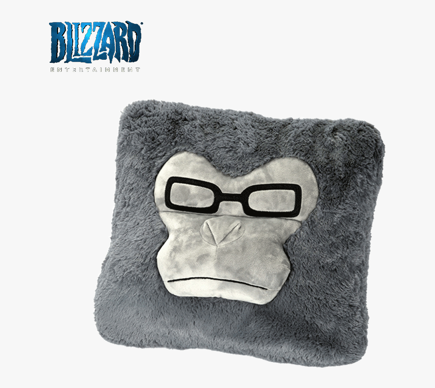 Blizzcon Overwatch Pillow Winston Plush Pillow, HD Png Download ...