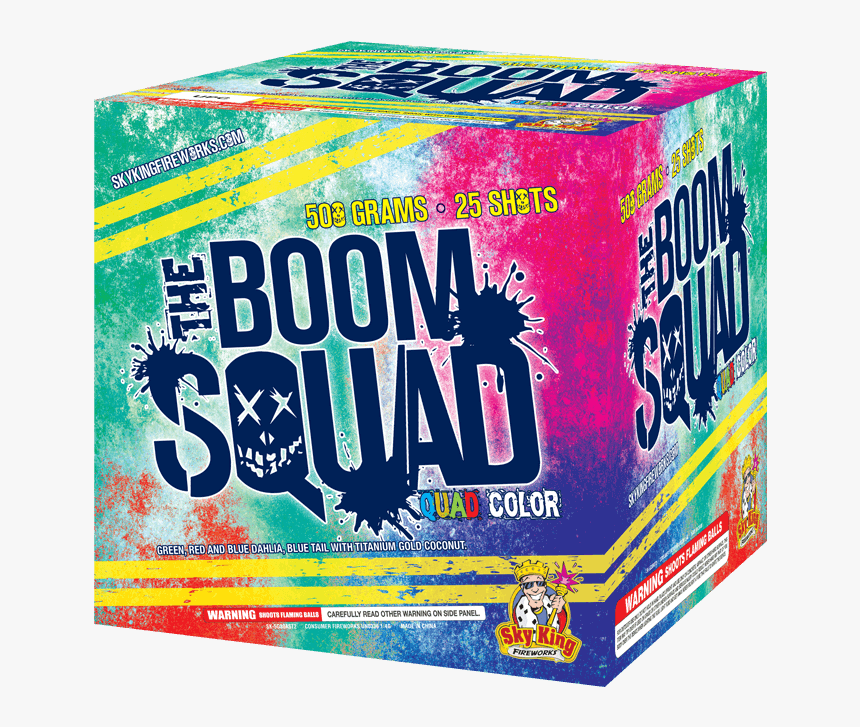 The Boom Squad Quad Color, HD Png Download , Transparent Png Image ...