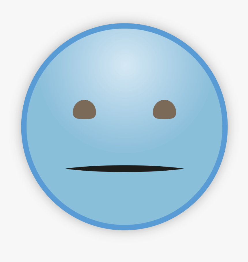 Sky Blue Emoji Png Transparent Picture, Png Download , Transparent Png ...