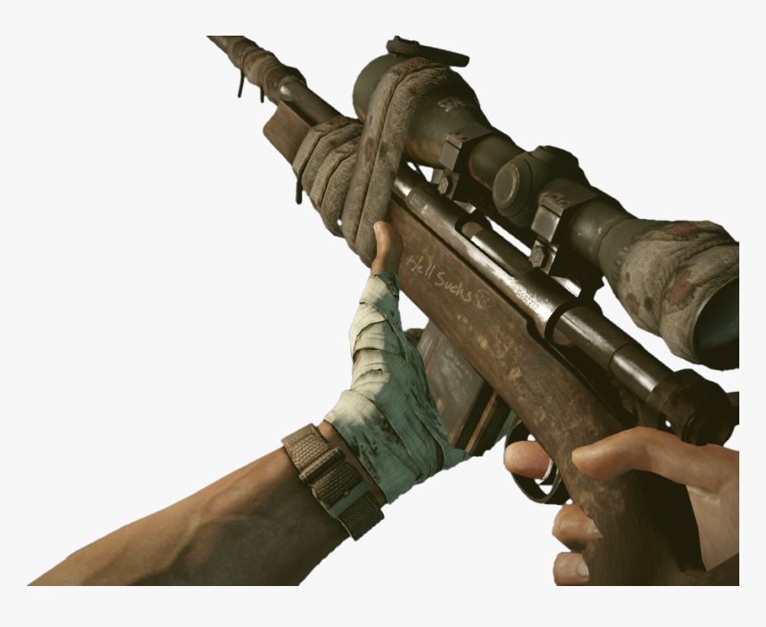Sniper Rifle Cod Png Image Free, Transparent Png , Transparent Png ...