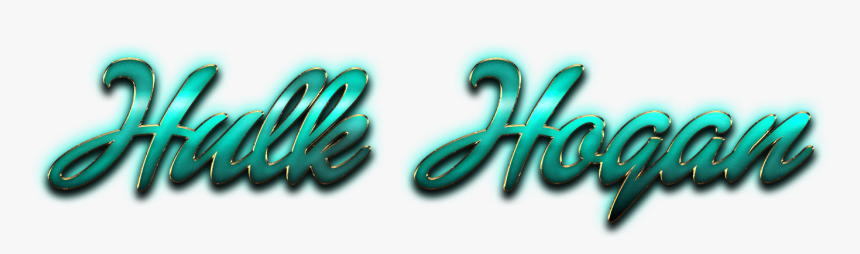 Hulk Hogan Name Logo Png, Transparent Png , Transparent Png Image - PNGitem