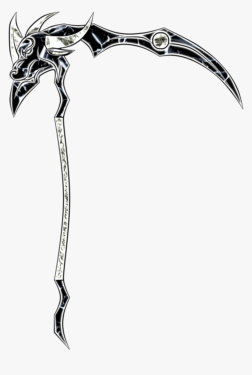 Medieval Scythe Weapon