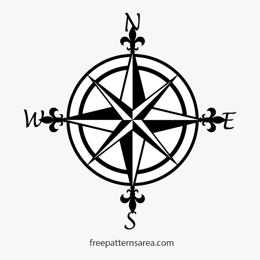 Compass Star Clipart