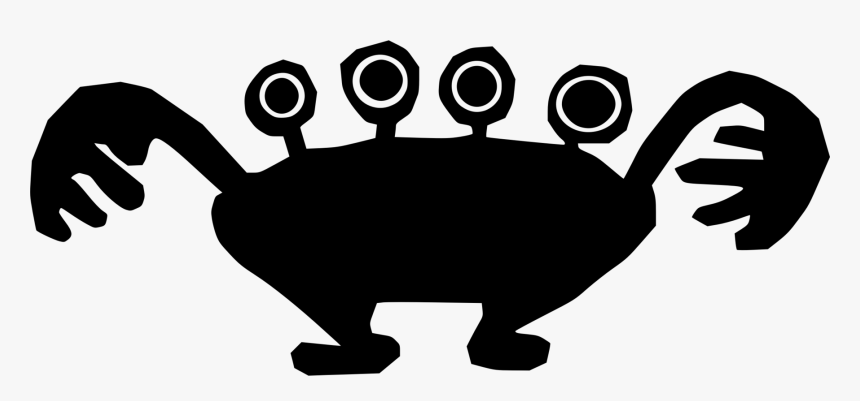 Transparent Monster Hands Clipart - Silhouette Monster Clip Art, HD Png ...