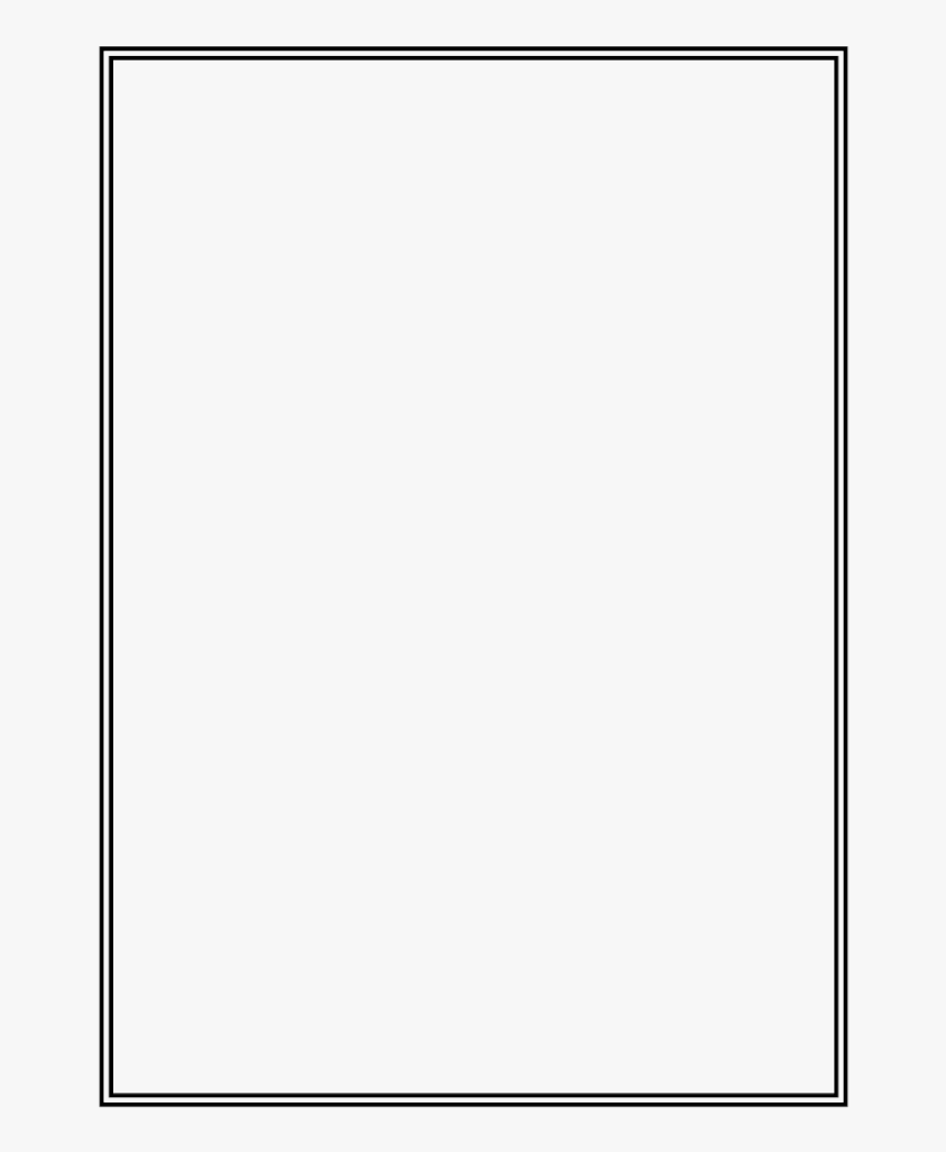 Transparent Rectangle Outline Png - Colorfulness, Png Download ...