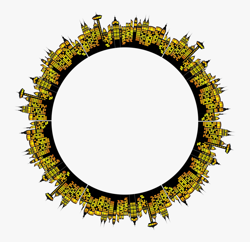 Leaf,symmetry,text - City Frame, HD Png Download , Transparent Png ...