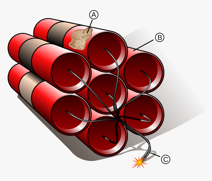 File Dynamite Svg Wikipedia - Parts Of A Dynamite, HD Png Download ...