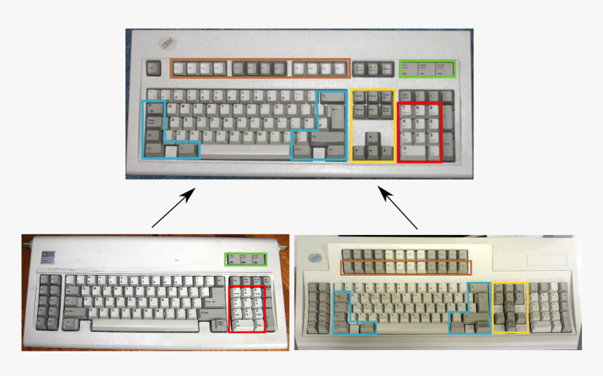 Transparent Pc Keyboard Png - Electronic Musical Instrument, Png ...