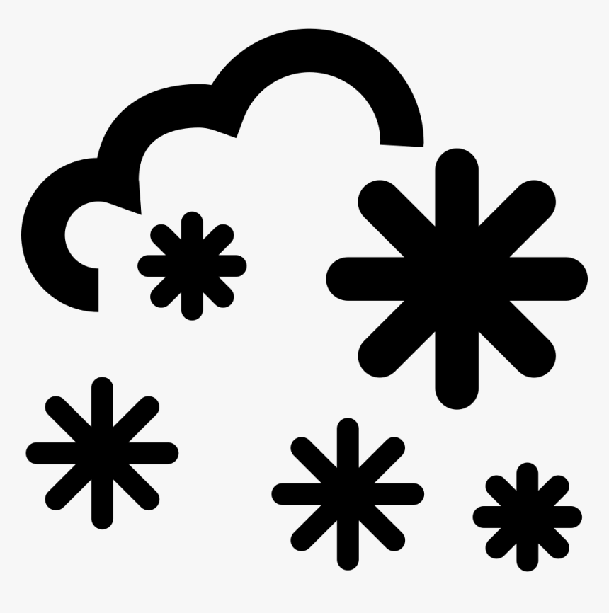 Large To Blizzard Snow To Snowstorm Heavy - Sleet Weather Symbol, HD ...