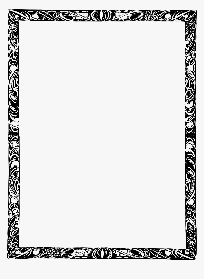 Border With Books Clip Arts - Books Border, HD Png Download ...