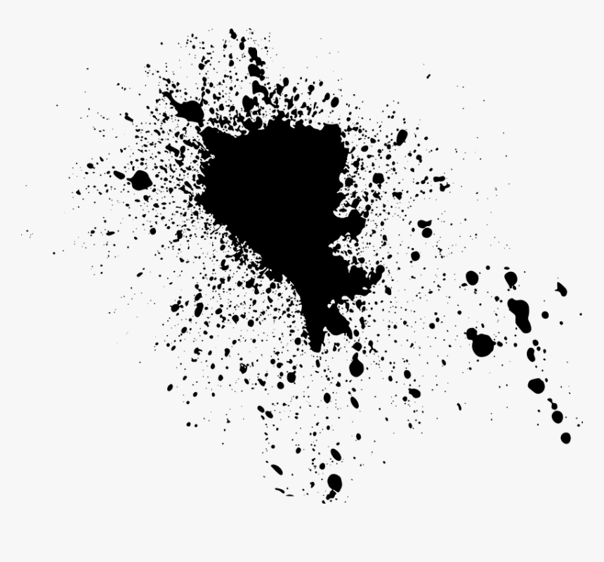 Paint Splatter Drip, HD Png Download , Transparent Png Image - PNGitem
