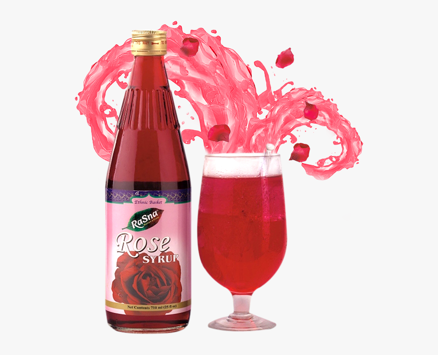 Pomegranate Juice - Rose Syrup Drink, HD Png Download , Transparent Png ...