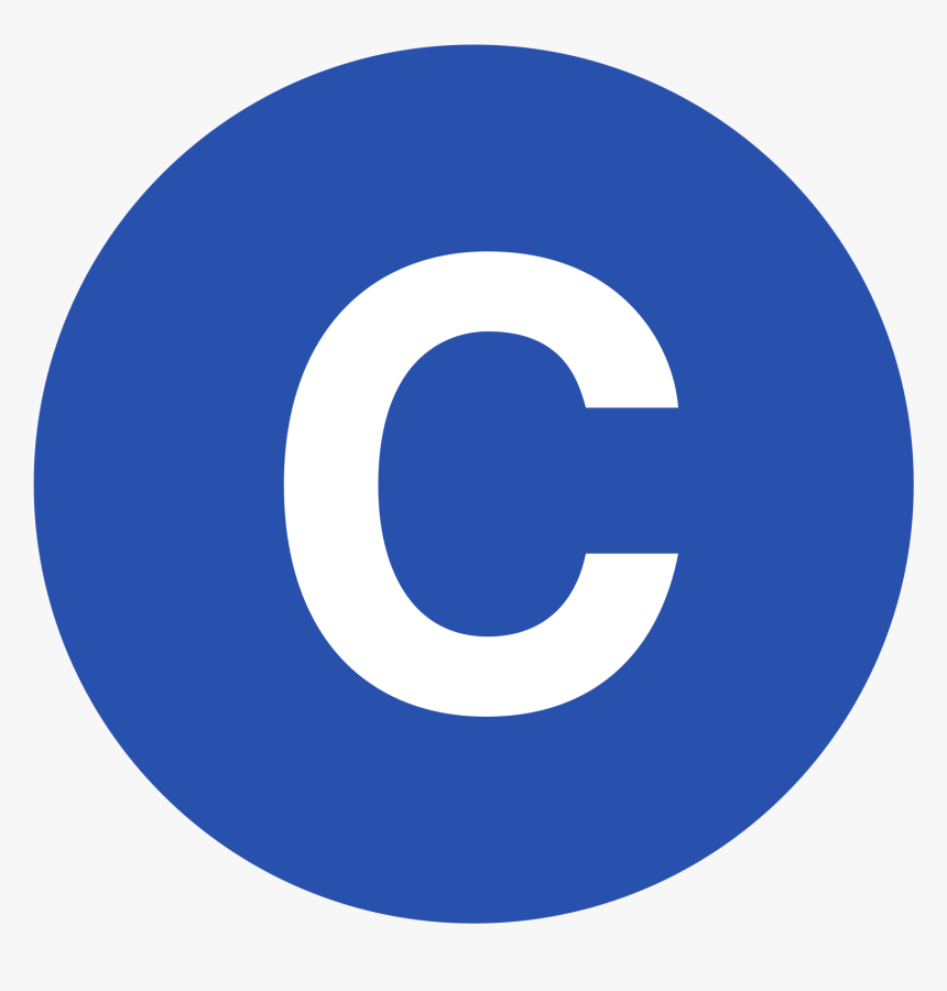 Bull Circle Icon Png Transparent - Letter C In A Circle, Png Download ...