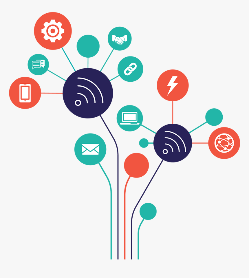 Connectivity Clip Art , Png Download - Connectivity Tree, Transparent ...