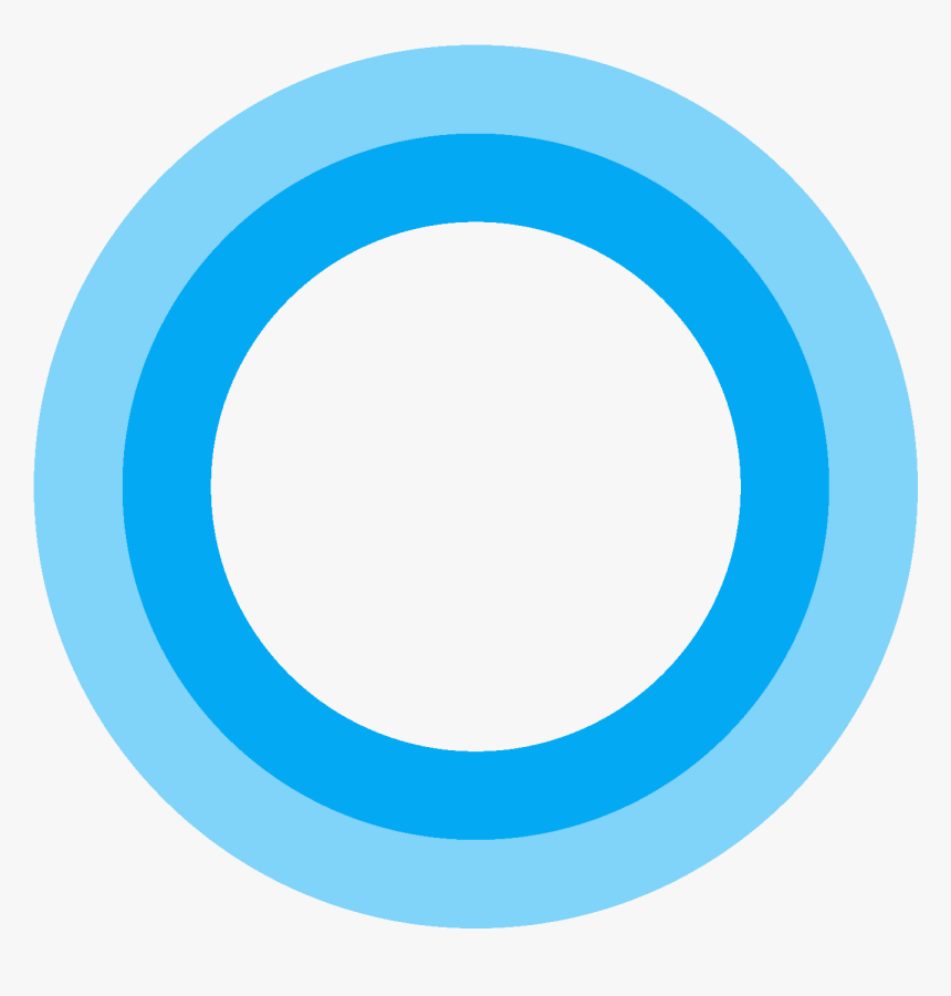 Blue Icon Png - Cortana Windows 10 Png, Transparent Png , Transparent ...