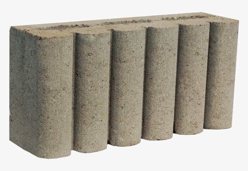 Fluted Concrete Blocks, HD Png Download , Transparent Png Image - PNGitem