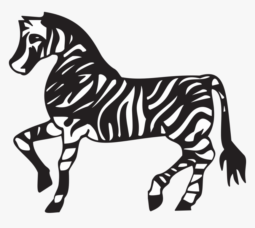 Zebra - Zebra Running Clipart Png, Transparent Png , Transparent Png ...