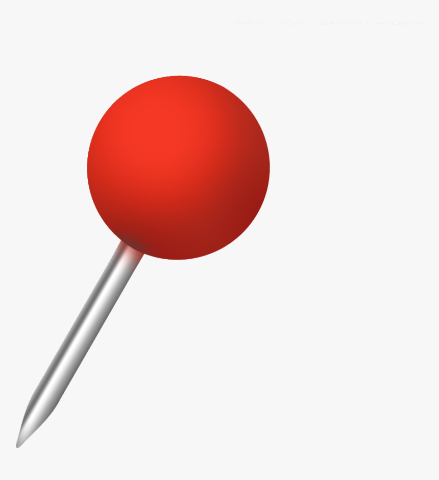 Transparent Push Pin Vector, HD Png Download , Transparent Png Image ...