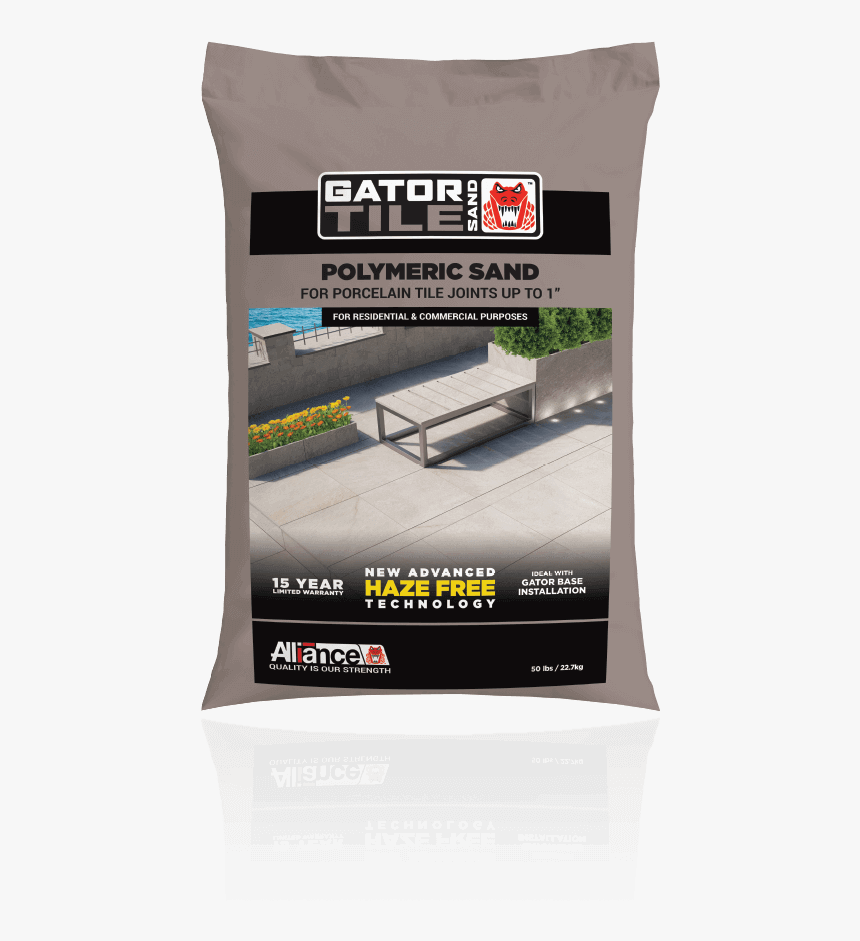 Gator Tile Sand - Gator Maxx Polymeric Sand, HD Png Download ...