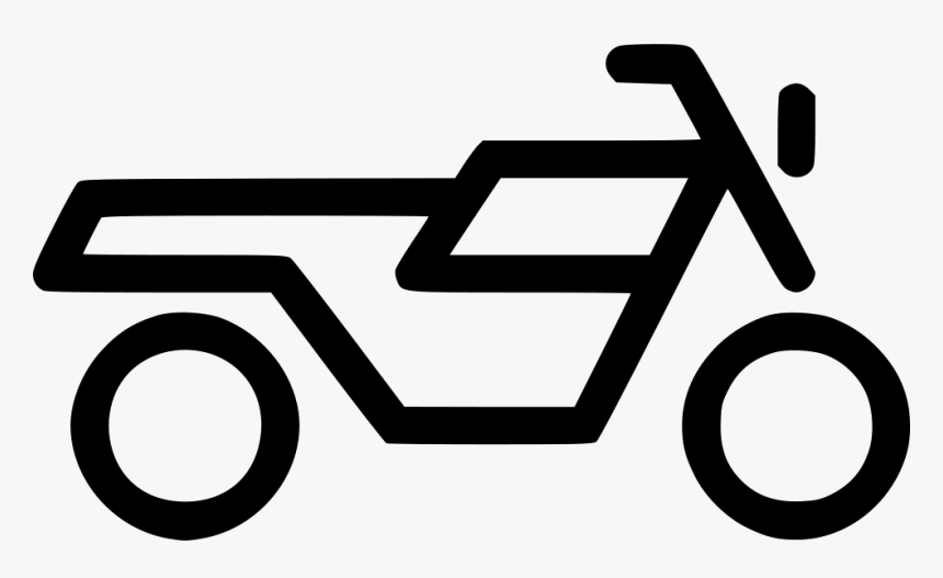 Motorbike Motorcycle Motor Bike Two Wheel - Two Wheeler Icon Png ...