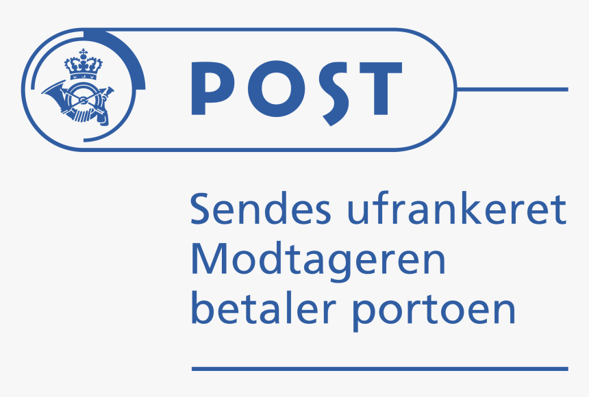 Transparent Blue Post It Png - Post Danmark, Png Download , Transparent ...