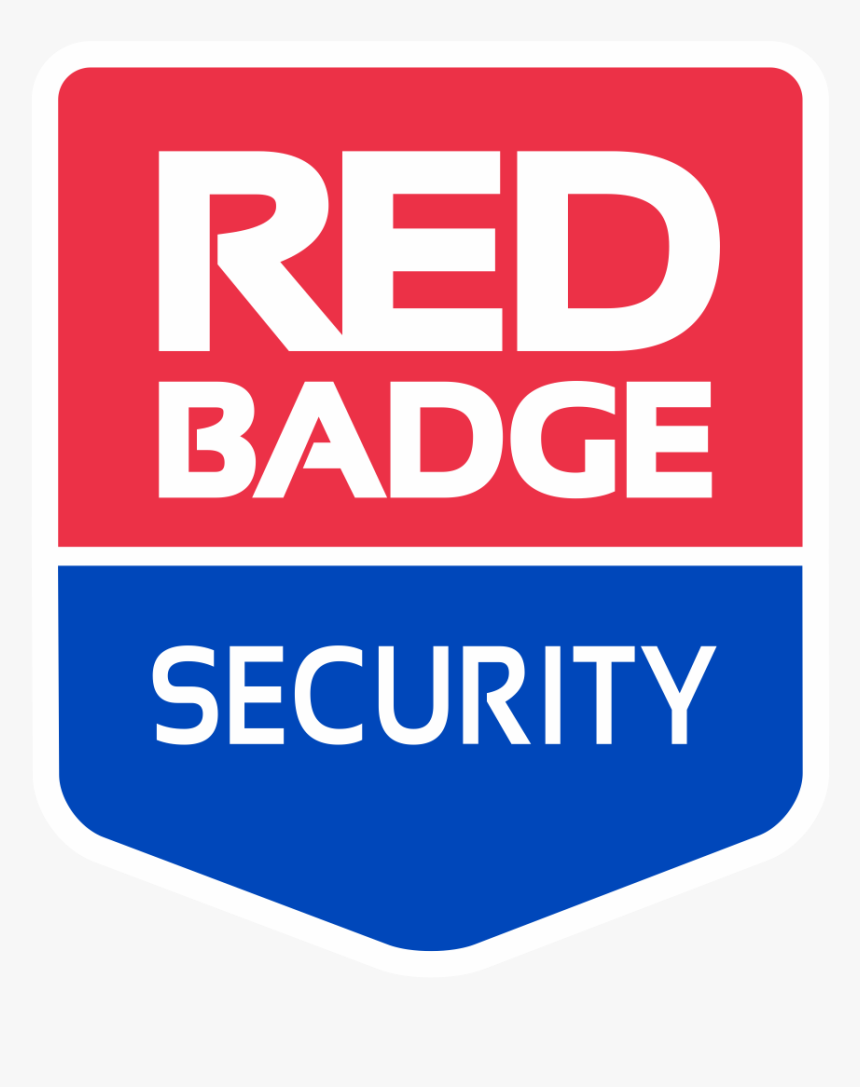 Red Badge Security Logo, HD Png Download , Transparent Png Image - PNGitem