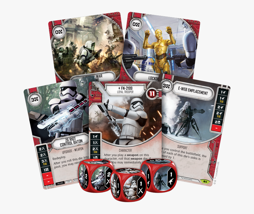 Star Wars Destiny Empire At War, HD Png Download , Transparent Png ...