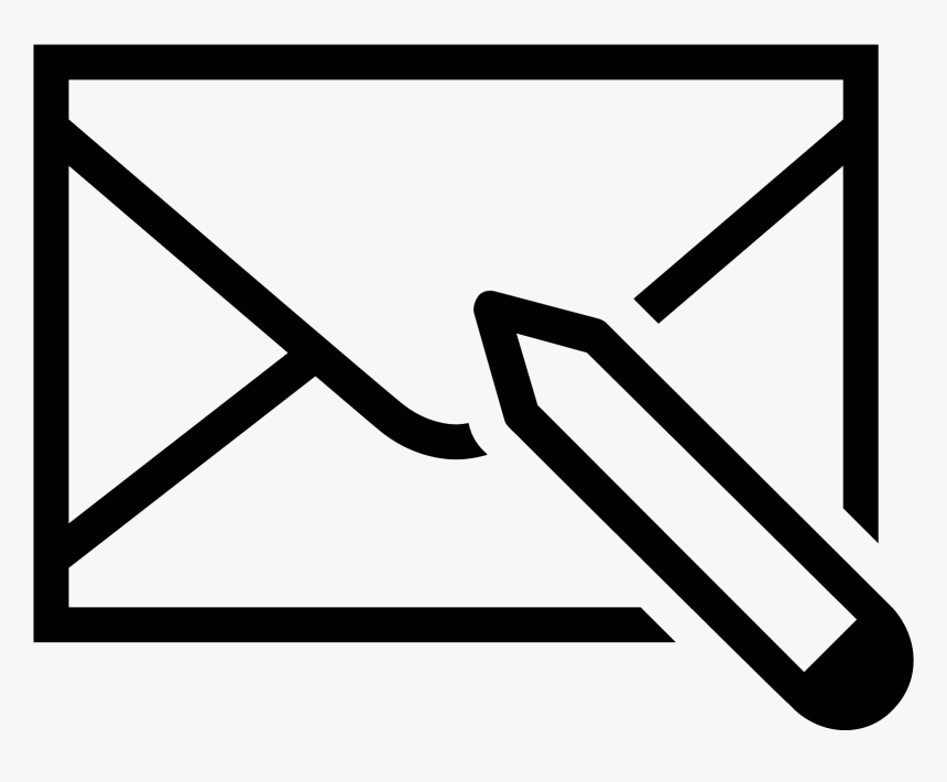 Transparent Mailbox Clipart Black And White - Mailbox Icon, HD Png ...