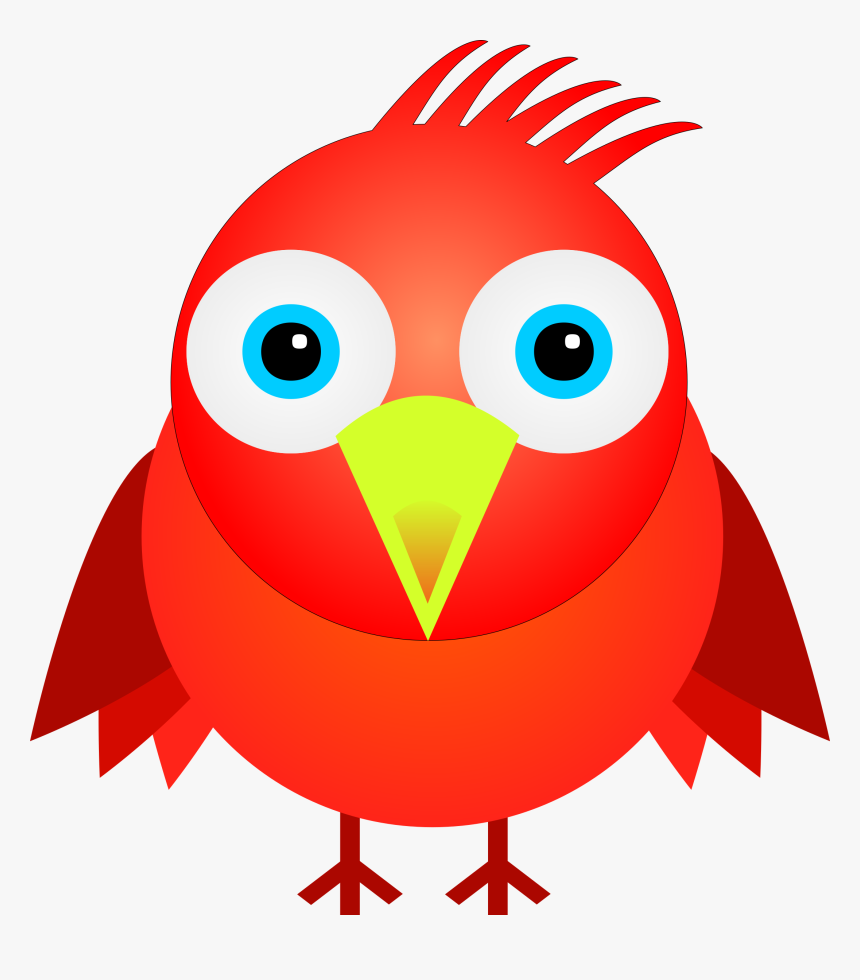 Clipart Red Bird Png, Transparent Png , Transparent Png Image - PNGitem