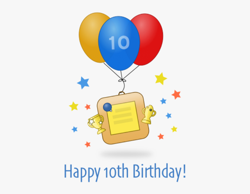 Happy 10th Birthday Christian, HD Png Download , Transparent Png Image ...
