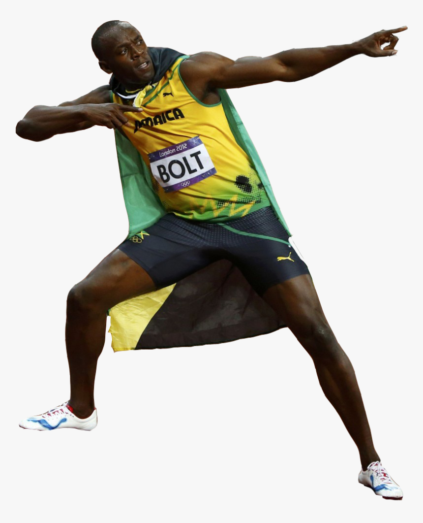 Usain Bolt Pose Running