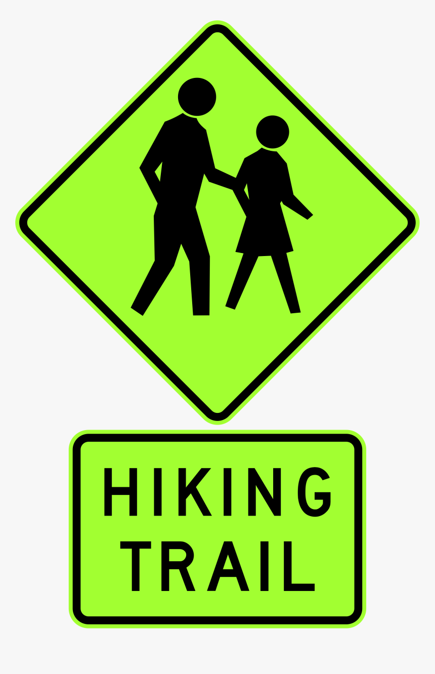 Hiking Trail Sign Clip Art