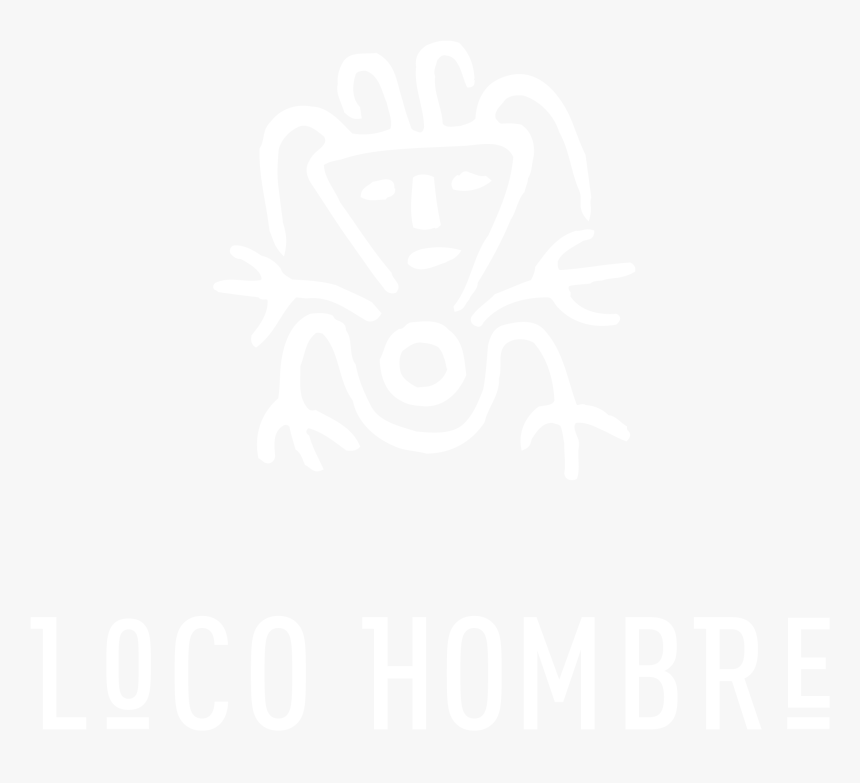 Loco Hombre Logo Black And White, HD Png Download , Transparent Png ...